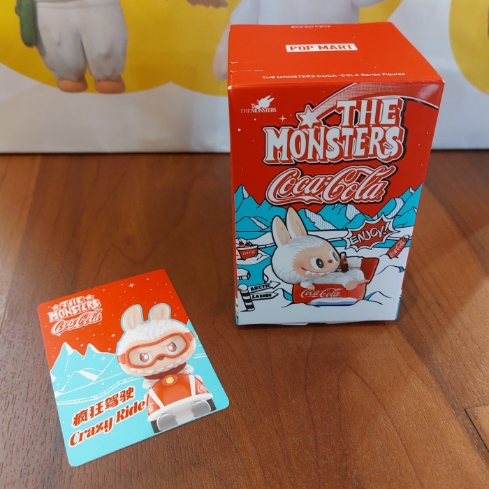 Jual Zimomo The Monsters x Coca Cola Crazy Ride figure pop mart labubu ...