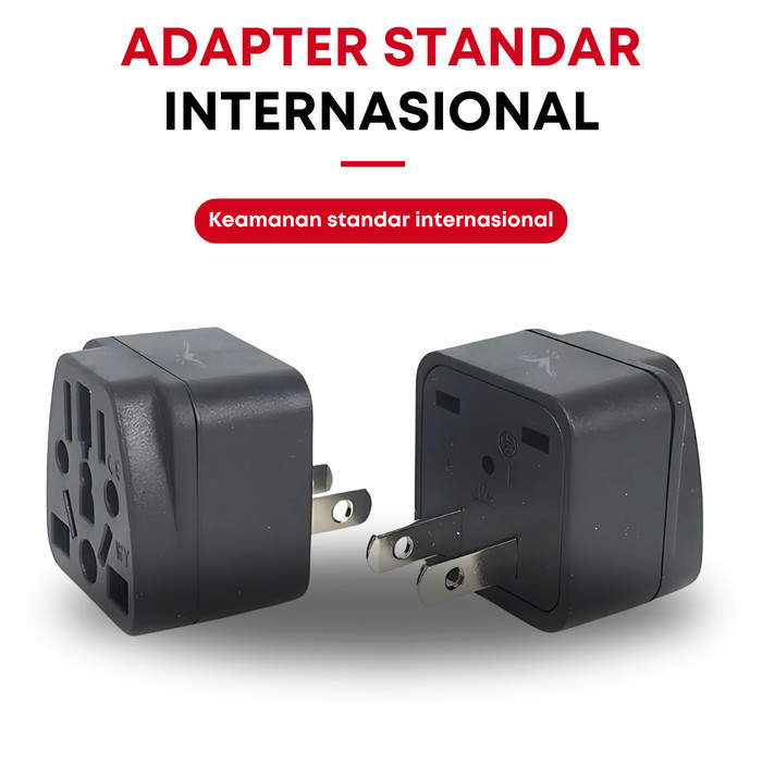 Jual Steker Adapter Konverter Usa Tipe A & B Jepang Thailand Taiwan ...