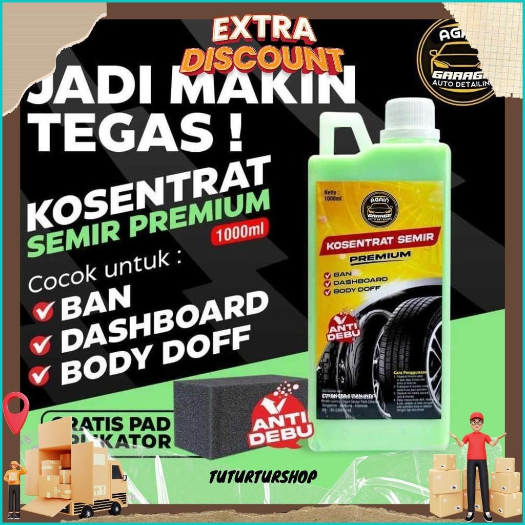 Jual Semir Ban Premium 1Liter / Kosentrat Semir Original , Semir ...