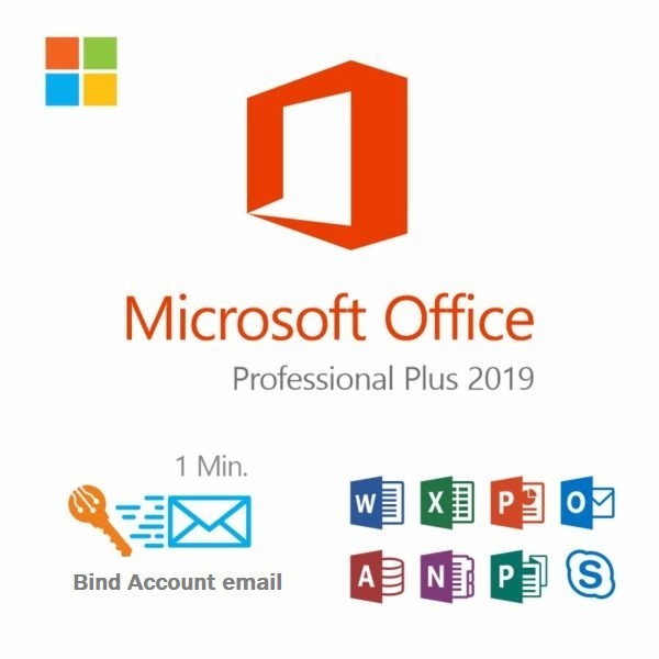 Jual Microsoft Office 2019 Professional Plus Bind Email License For 1 ...