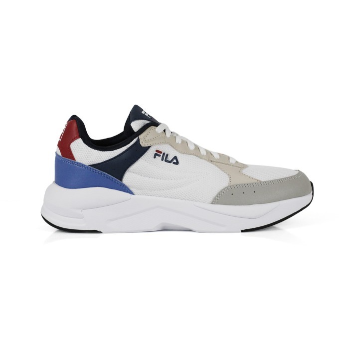 Jual FILA Sepatu Pria Rubic - White/White/Navy | Shopee Indonesia