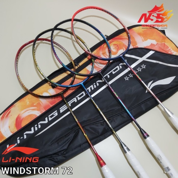 Jual Raket badminton Lining Windstorm 72 Original | Shopee Indonesia