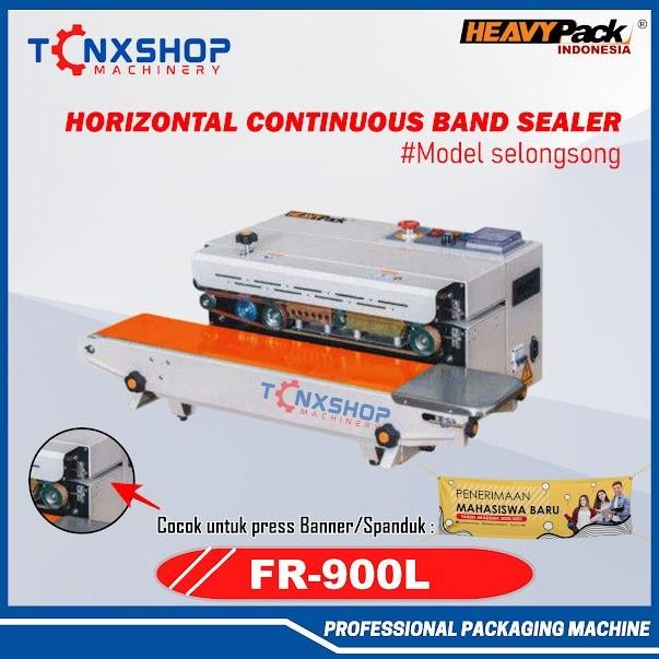 Jual Mesin Seaming Press Banner Spanduk Selongsong Fr-900L Heavypack ...