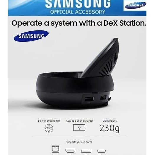 Jual SAMSUNG Dex Station S9 , S9+ , Note 8 , S8 , S8+ , Note 9 ORIGINAL ...
