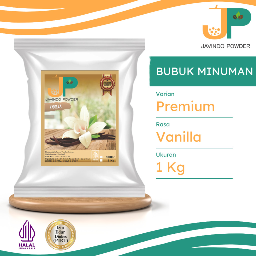 Jual JAVINDO Bubuk Minuman Premium Rasa Vanilla 1 Kg Javindo Powder ...