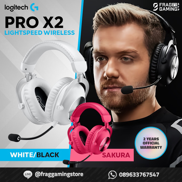 Jual Logitech G Pro X 2 Lightspeed Wireless GproX2 Gpro X2 Gaming ...