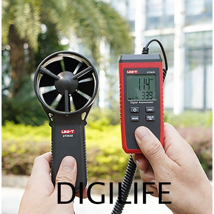 Jual Ut363S Anemometer Uni-T Wind Speed Tester Flow Meter Ut-363S Unit ...