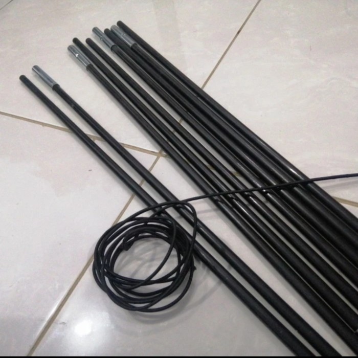 Jual Custom frame tenda dan tali elastis - frame fiber rangka tenda ...