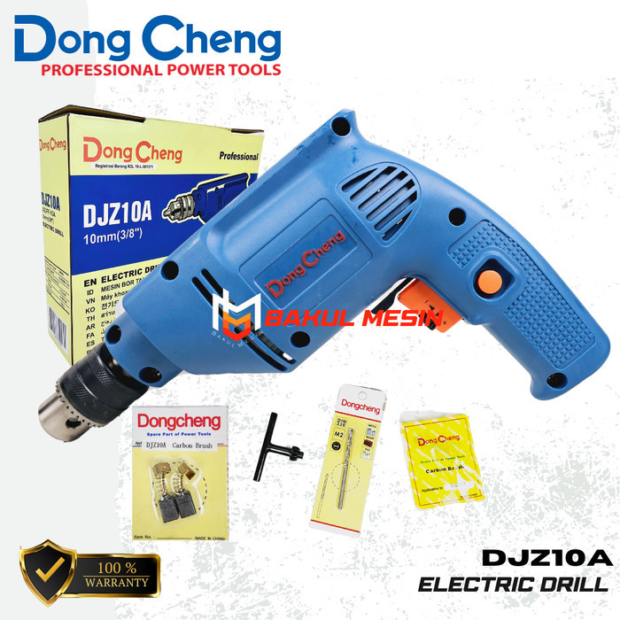 Jual Dongcheng Djz10A Electric Drill Bor Kayu Besi 10Mm | Shopee Indonesia