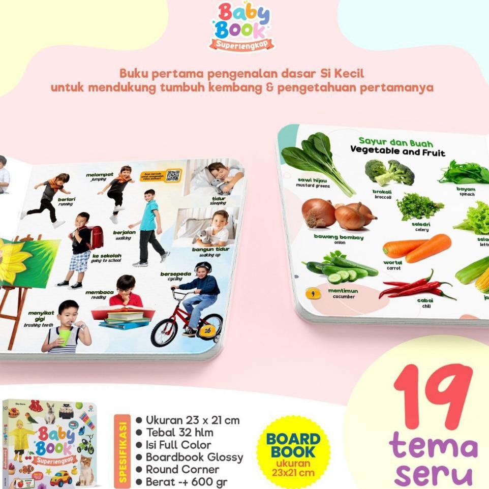 Jual [Abc] Ready Baby Book Lengkap Buku Pertamaku - Ziyad Books Buku ...