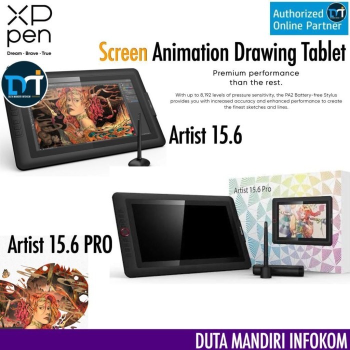Jual XP-Pen Artist 15.6 I PRO - Screen Animation Display Drawing Tablet ...