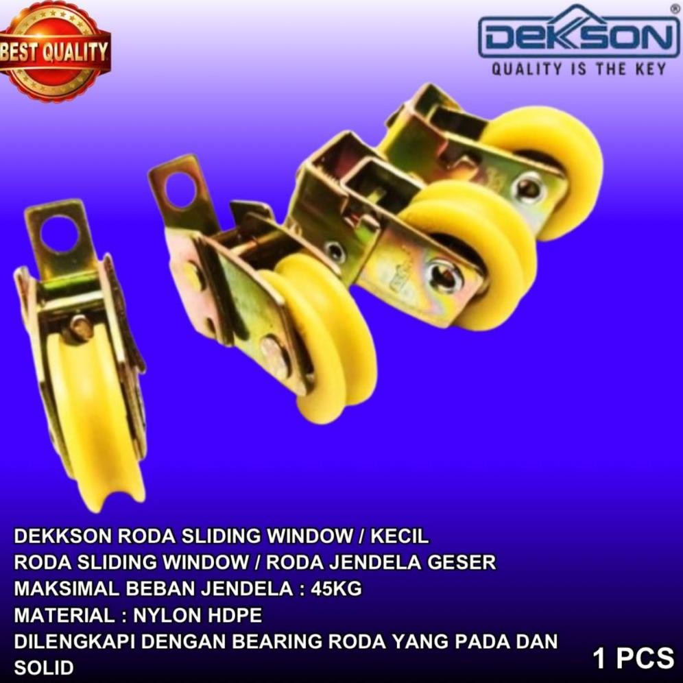 Jual RK JAYA ALUMUNIUM Roda Sliding Window/Roda Jendela Geser Kecil ...