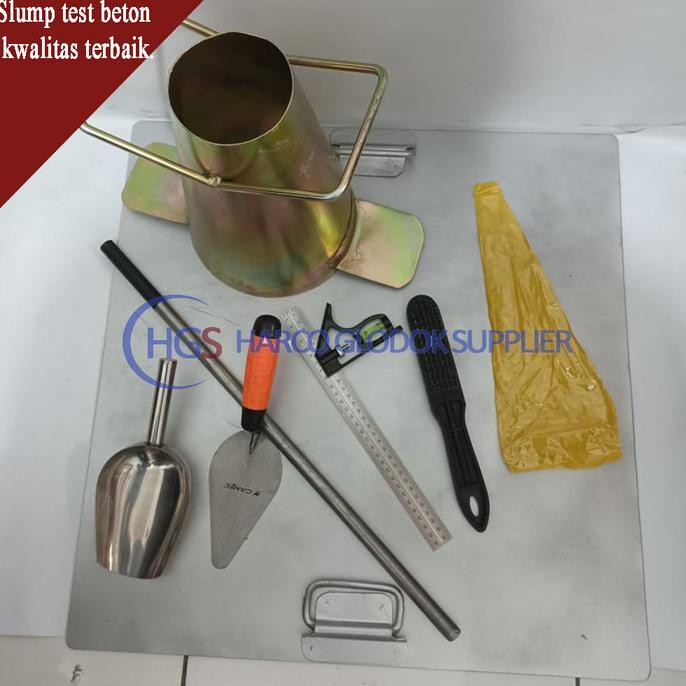Jual Slump Test Beton / Alat Uji Beton / Slump Test Set Beton Original ...