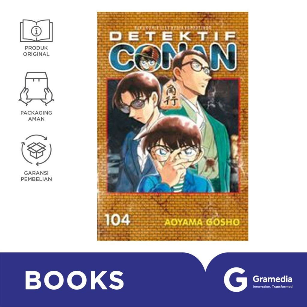 Jual Komik Detektif Conan 104 (Aoyama Gosho) | Shopee Indonesia