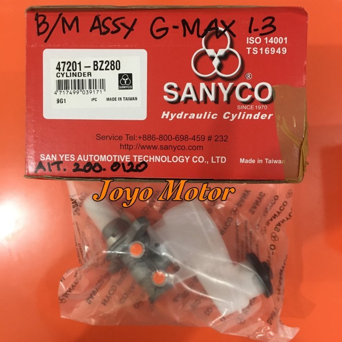 Jual Master Rem Atas Assy Sanyco Grandmax 1.300Cc 47201-Bz280 | Shopee ...