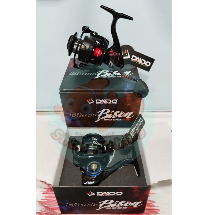 Jual Reel Daido Black Bison XS ( X-tra Speed ) | Shopee Indonesia