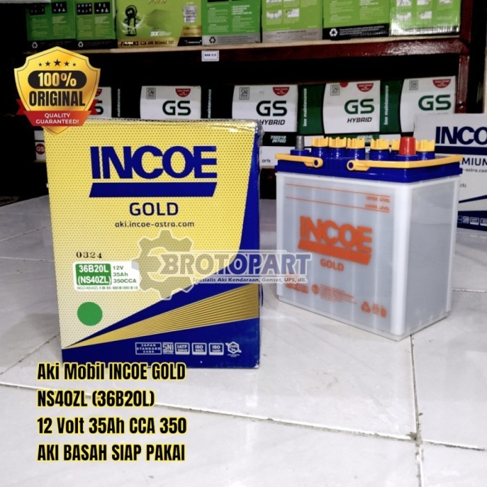 Jual Aki Mobil Daihatsu Sigra, Sirion, Ceria Accu Incoe Gold Ns40Zl ...