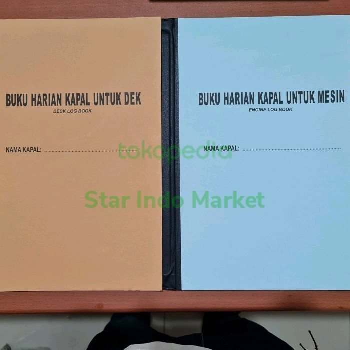 Jual Log Book Engine & Deck #Buku Untuk Kapal #Buku Untuk Mesin ...