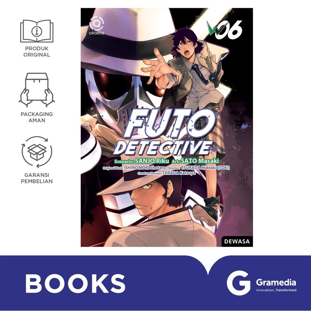 Jual AKASHA Futo Detective 06 (Sanjo Riku/ Masaki Sato) | Shopee Indonesia