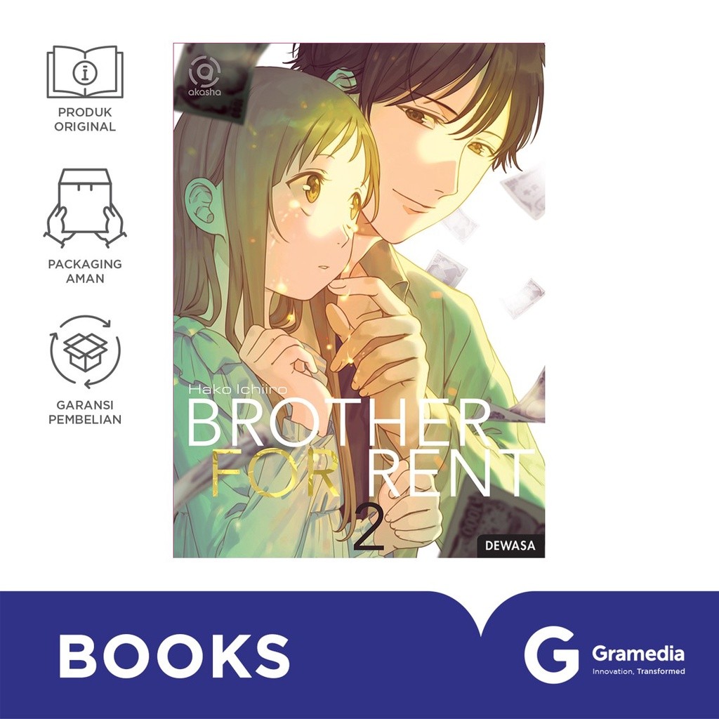 Jual AKASHA : Brother for Rent 02 (Ichiiro Hako) | Shopee Indonesia