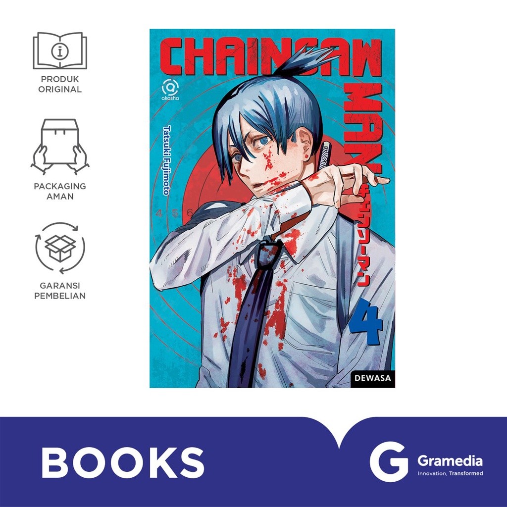 Jual Akasha Chainsaw Man 04 (Tatsuki Fujimoto) | Shopee Indonesia