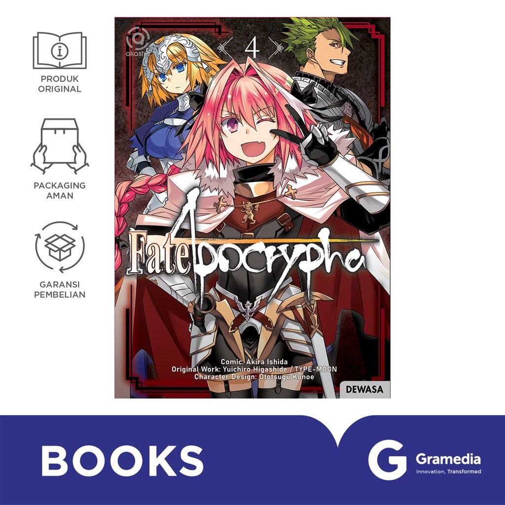 Jual AKASHA : Fate/Apocrypha 04 (Akira Ishida, Yuichiro Higashide, TypeMoon) | Shopee Indonesia
