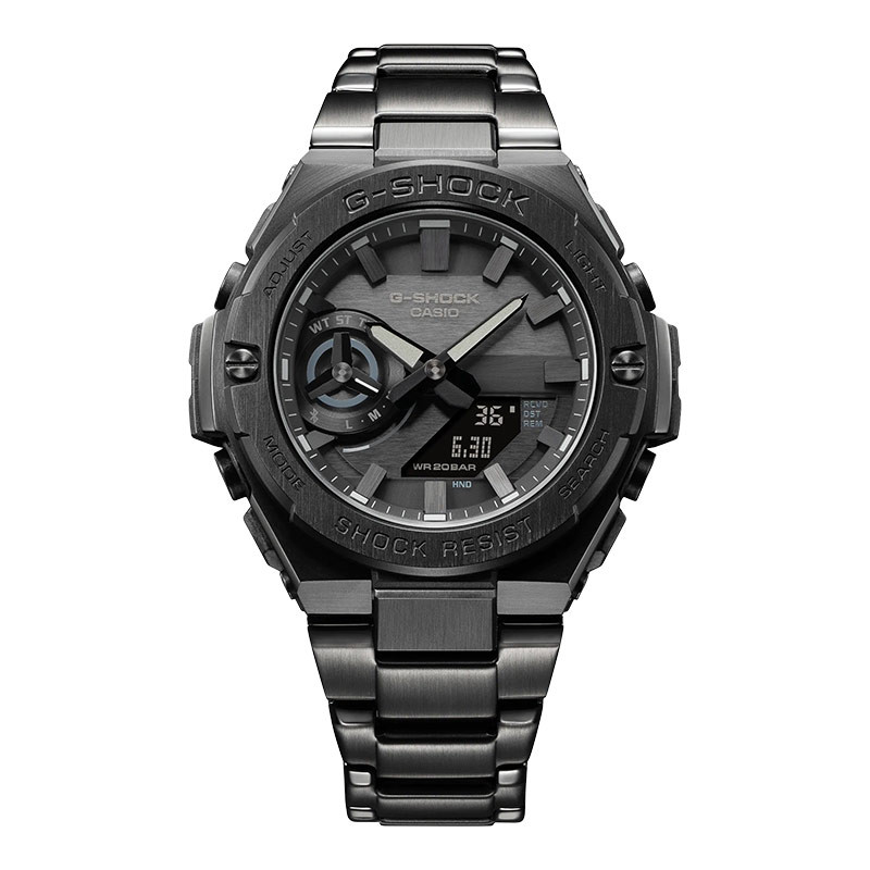 Jual Jam Tangan Pria Casio G-Shock G-Steel GST-B500BD-1ADR Tough Solar Digital Analog Dial Black ...