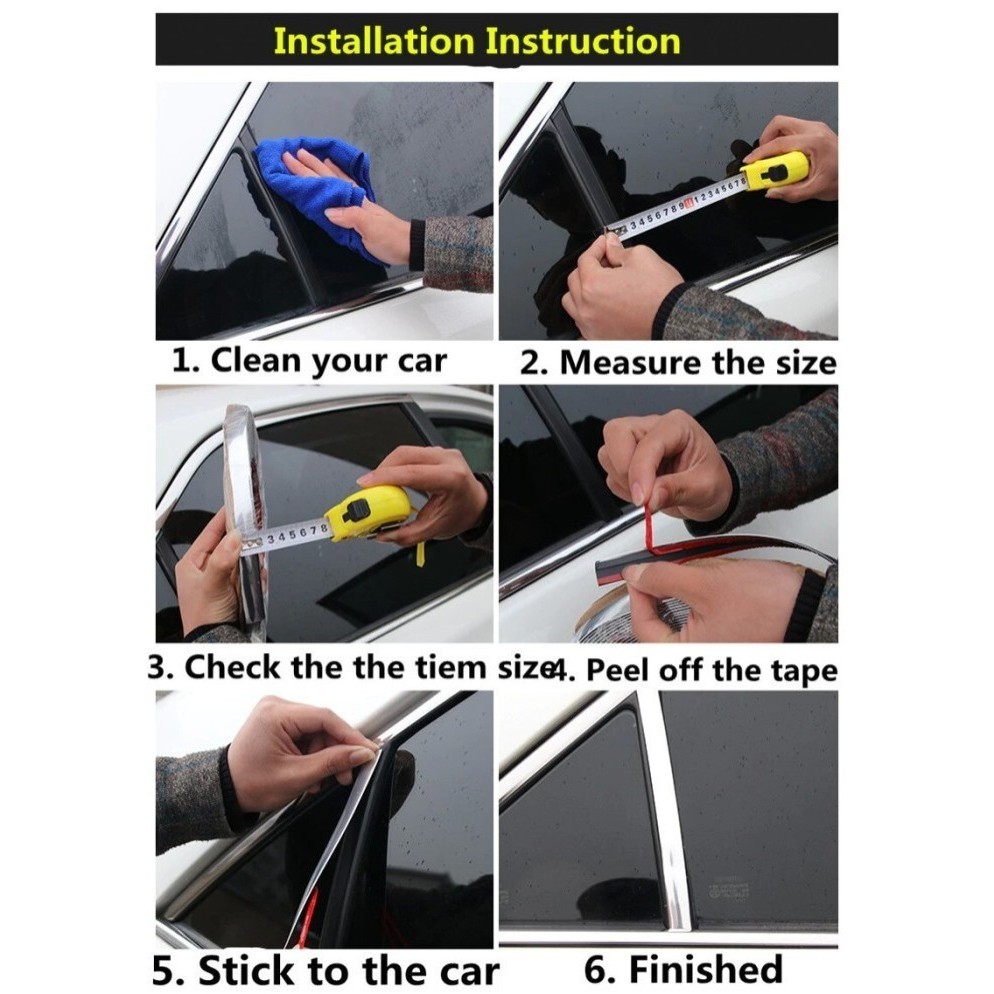 Jual List Lis Chrome Krom Mobil Moulding Trim Body Eksterior 20Mm X 15M ...