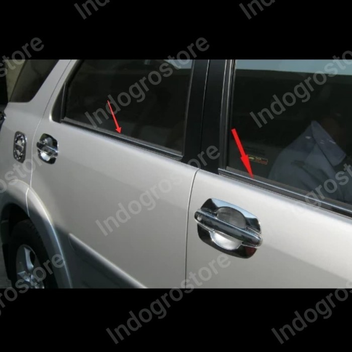 Jual List Lis Kaca Samping Mobil Toyota Fortuner 2005-2015 (Packing ...