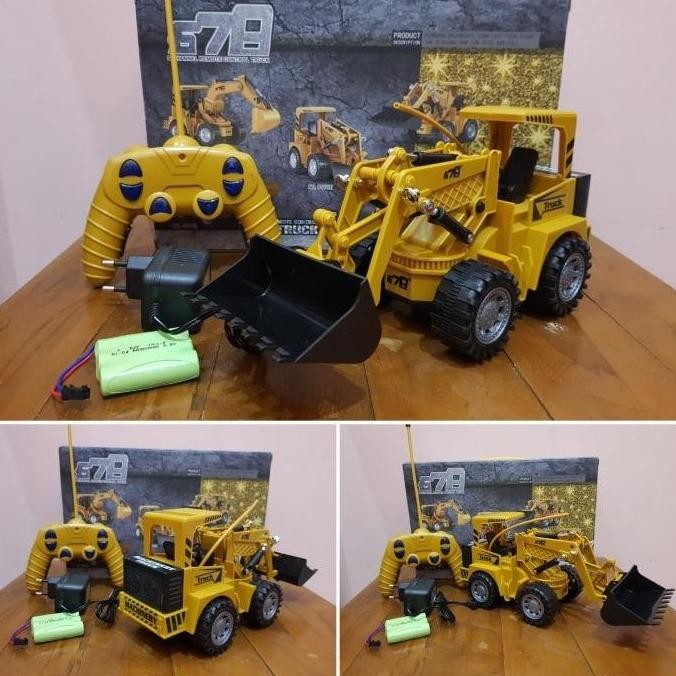 Jual Rc Mobil Forklift Traktor Buldozer - Mainan Remote Control ...