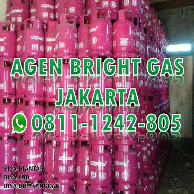 Jual TABUNG BRIGHT GAS 5,5 KG PINK PLUS ISI TERBARU | Shopee Indonesia