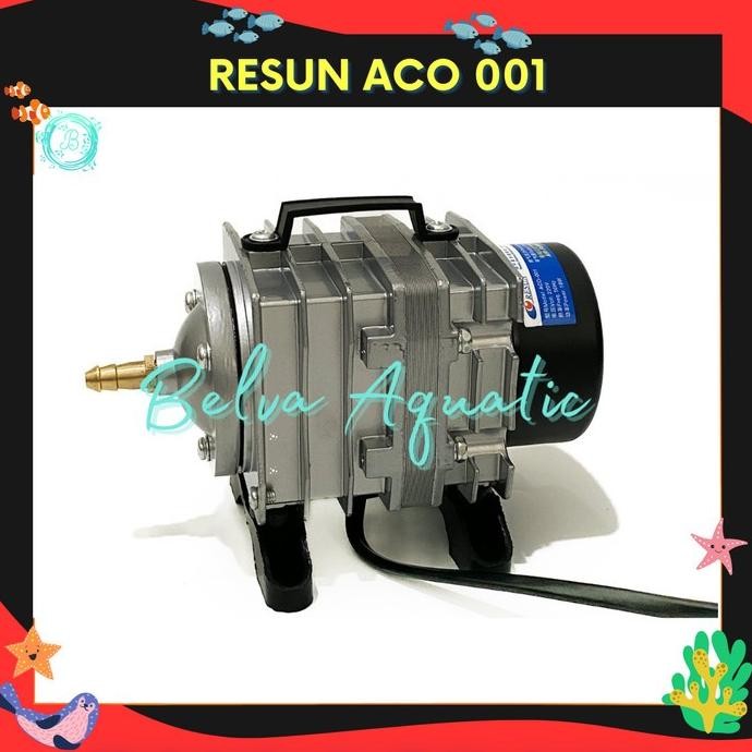 Jual Resun Aco-001 Pompa Udara Aerator Blower Air Compressor Resun Aco 001 Original Dan ...