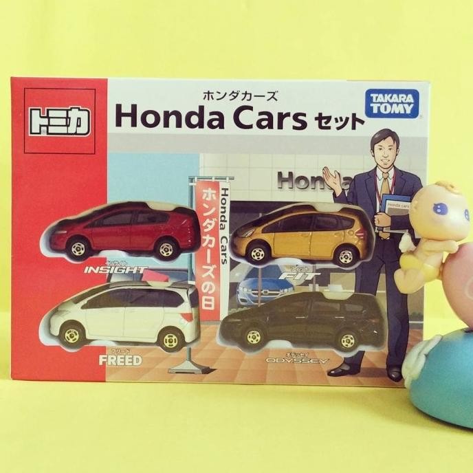 Jual Tomica Takara Tomy Gift Set Honda Cars Insight Fit Jazz Freed ...