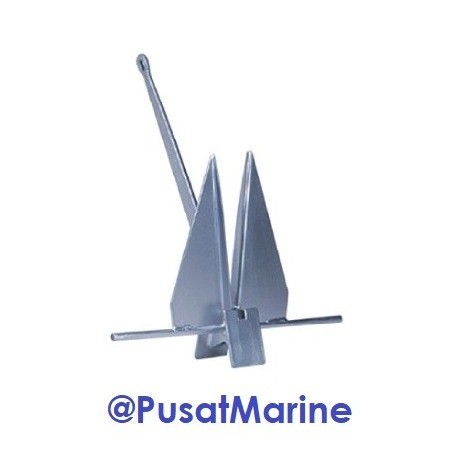Jual Jangkar Kapal Danforth Anchor Galvanis 15 Kilogram | Shopee Indonesia