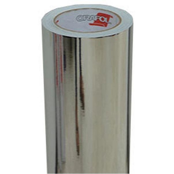 Jual Stiker Oracal 351-001 Silver Chrome Mirror 126 Cm X 100 Cm ...