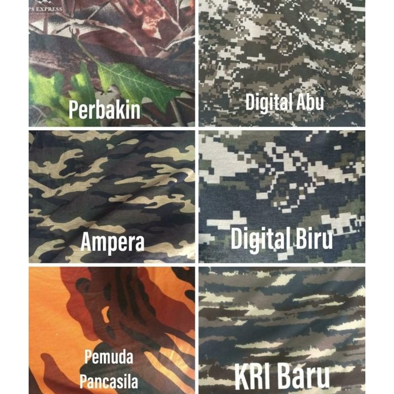 Jual KAIN KAOS LORENG ORI/ ARMY / BAHAN DORENG / KAOS / ANGKATAn TNI ...