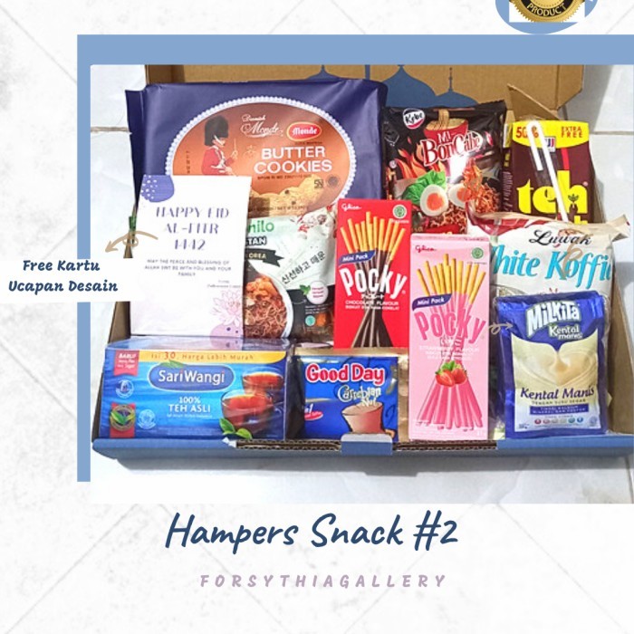 Jual Parsel Ramadan Snack Premium Murah Hampers Free Kartu Ucapan ...