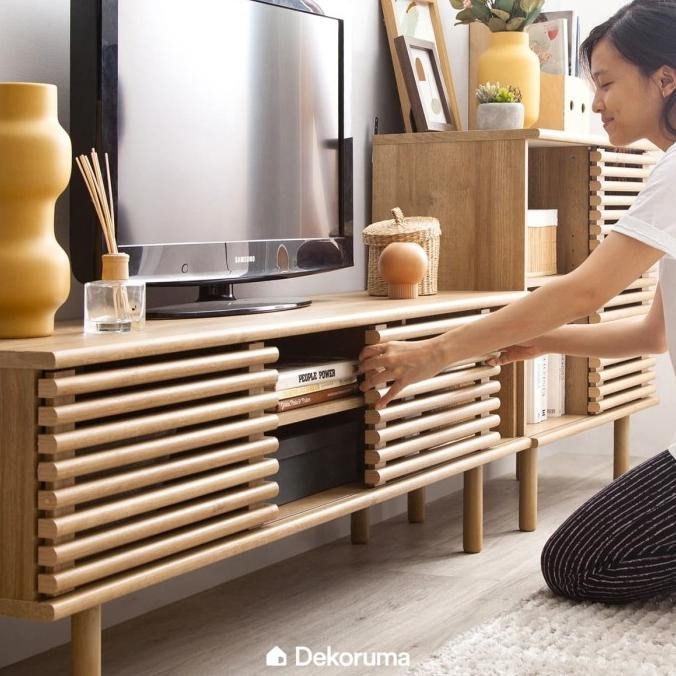 Jual Kyoto Meja TV Kabinet atau Rak TV dan Lemari Sliding Door (Cabinet ...
