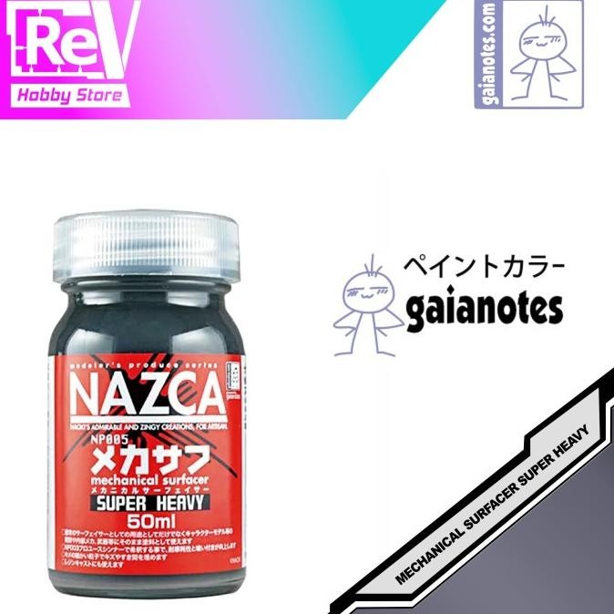 Jual GAIA NOTES NAZCA MECHANICAL SURFACER SUPER HEAVY NP005 | Shopee ...