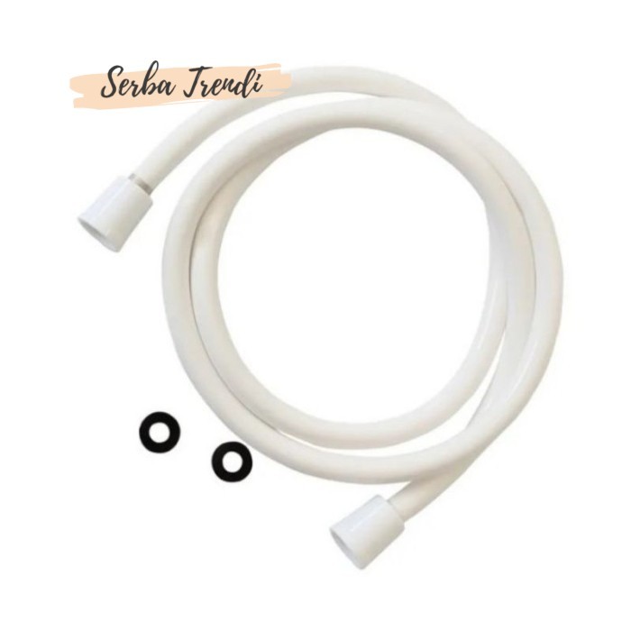 Jual Selang shower putih 1,2 meter Selang jet shower | Shopee Indonesia