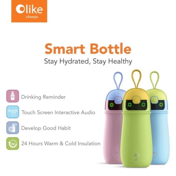 Jual Olike Smart Bottle - Hijau | Shopee Indonesia