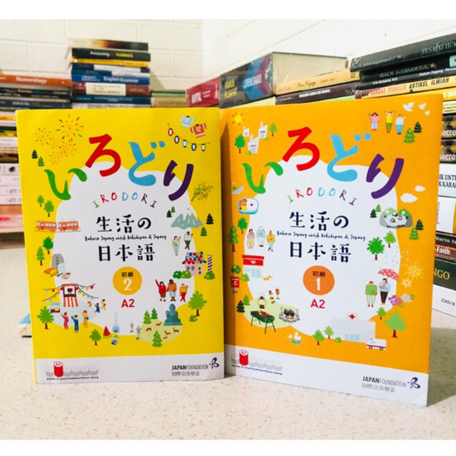 Jual PAKET 2 BUKU IRODORI (bahasa jepang untuk kehidupan di jepang) A2 JILID 1 dan 2 | Shopee ...