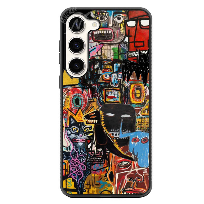 Jual Hybrid Case Samsung Galaxy S25 S24 S23 S22 S21 S20 FE Plus Ultra Edge Basquiat Art MC0112 ...
