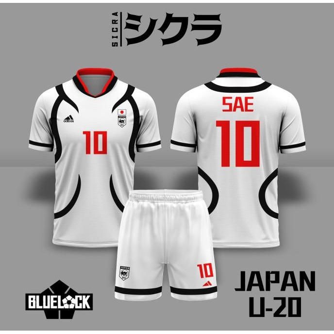 Jual JERSEY ANIME BLUE LOCK JAPAN U-20 TEAM COSPLAY BOLA MANGA | Shopee ...