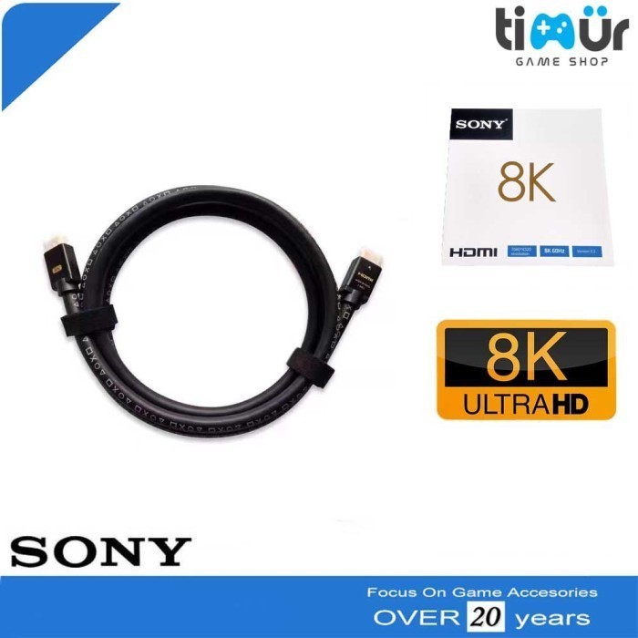 Jual Kabel HDMI Sony 2.1 HDR Smart PS5 High Speed Ultra HD 4K 8K - 2 Meter | Shopee Indonesia