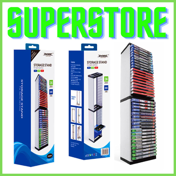 Jual TERBARU PS5 Xbox Switch Dobe Storage Stand / Disc Storage Stand ...