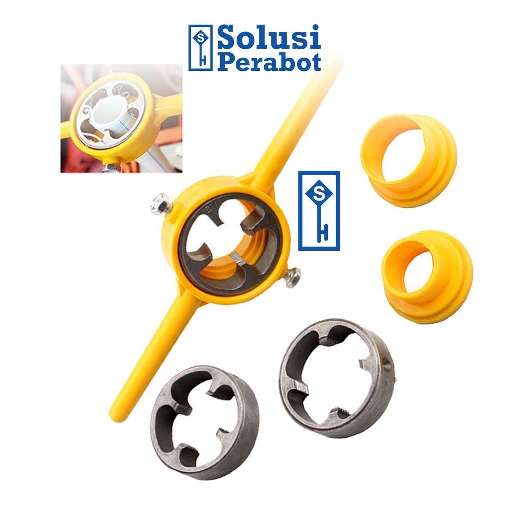 Jual Alat Senai Pipa PVC 1/2" 3/4" 1" Inch Ai61 SP / Ratchet Snai DIE ...