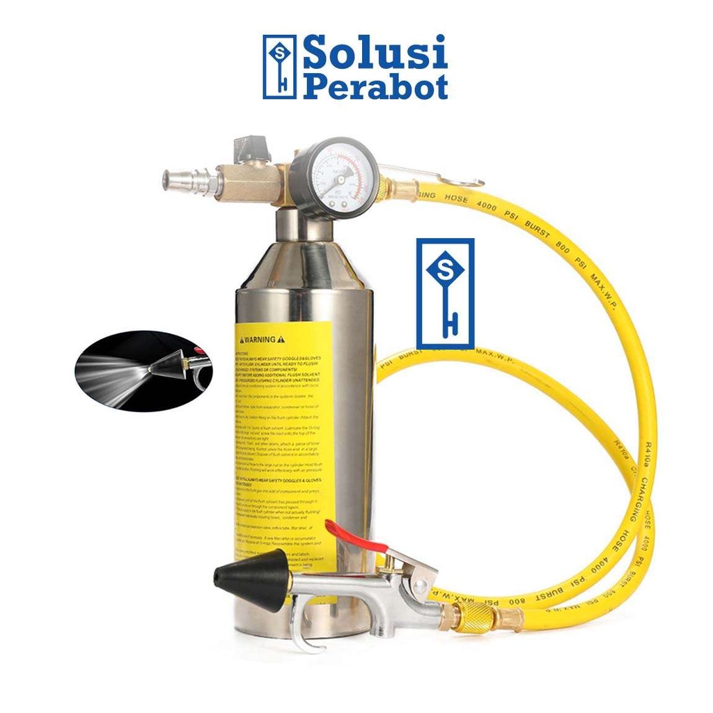 Jual Alat Flushing Tool Kit AC 1000ml AI70 SP / Mobil Pembersih ...