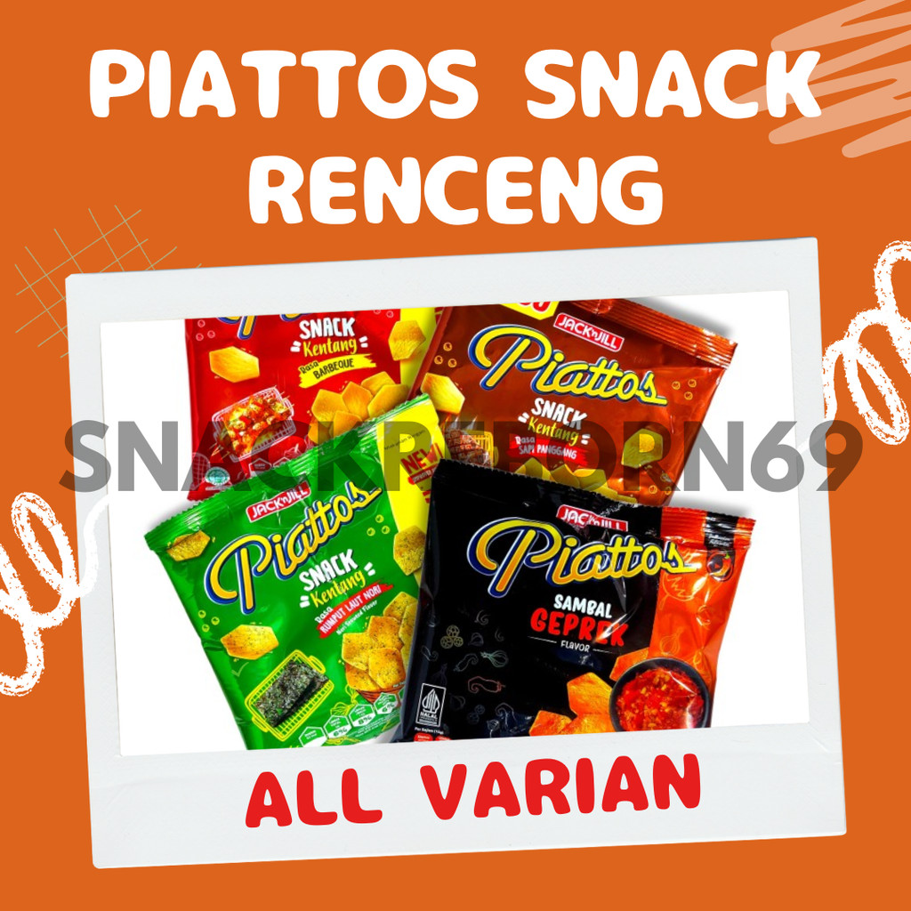 Jual Piattos Renceng All Varian 10 Pcs 7 Gram | Shopee Indonesia