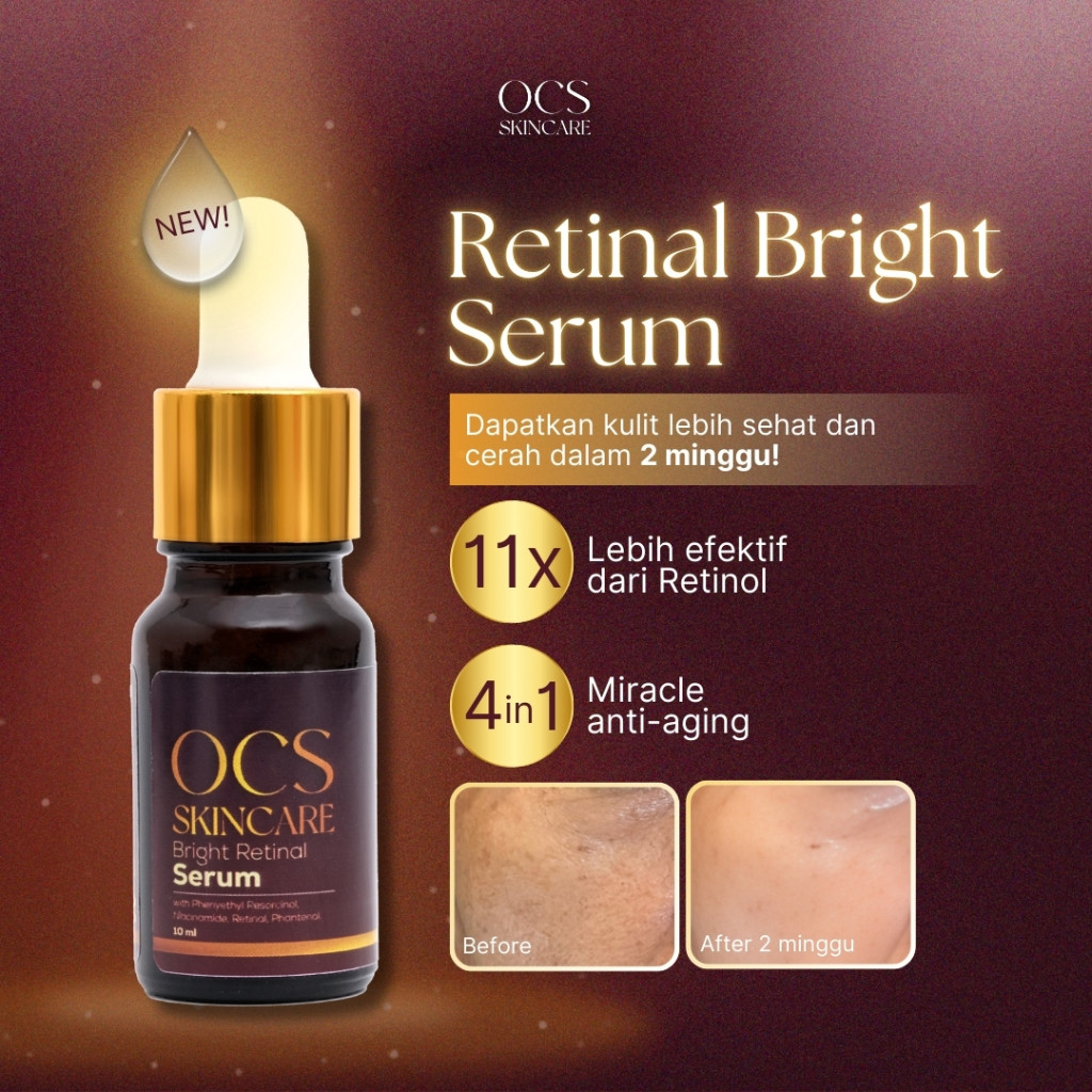 Jual OCS Skincare - Bright Retinal Serum | Shopee Indonesia